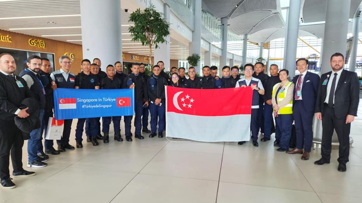 SCDF's advance team arrives in southern Türkiye to assist with quake ...