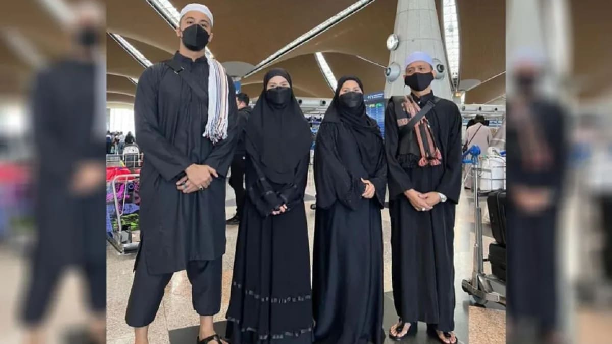 Aliff Aziz bawa isteri, mertua tunai umrah - BERITA Mediacorp