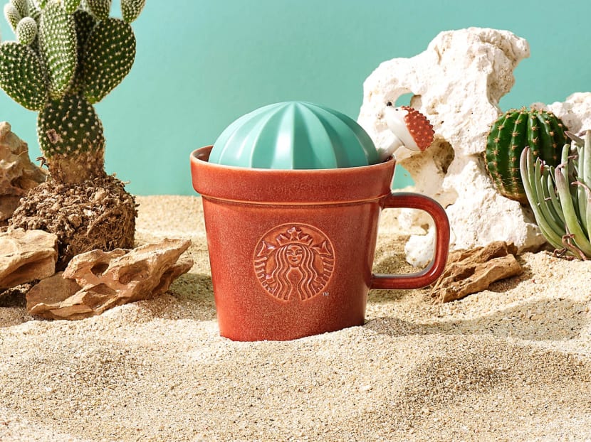 cute cactus mug