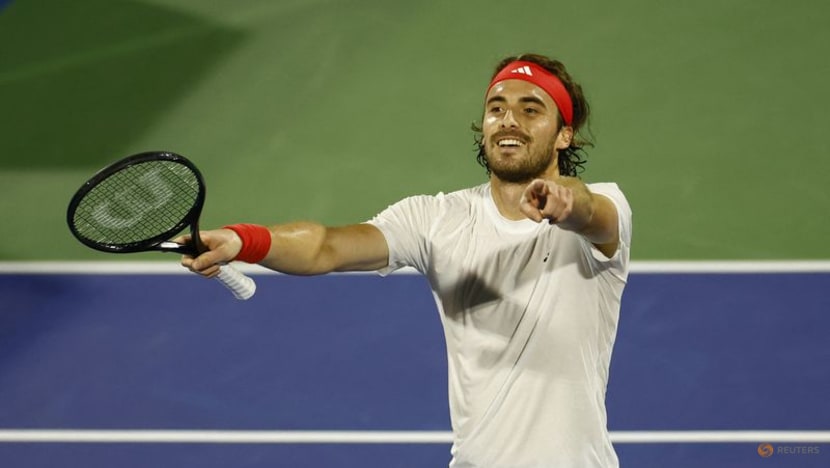 Tsitsipas feeling refreshed after Dubai success with 'mystery' racket - CNA