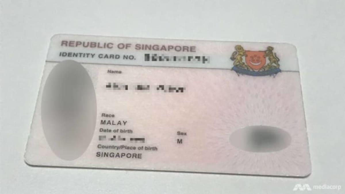 NRICஇன் கடைசி 3 எண்களையும் ஓர் எழுத்தையும் மட்டும் வெளியிடும் போக்கில் ...