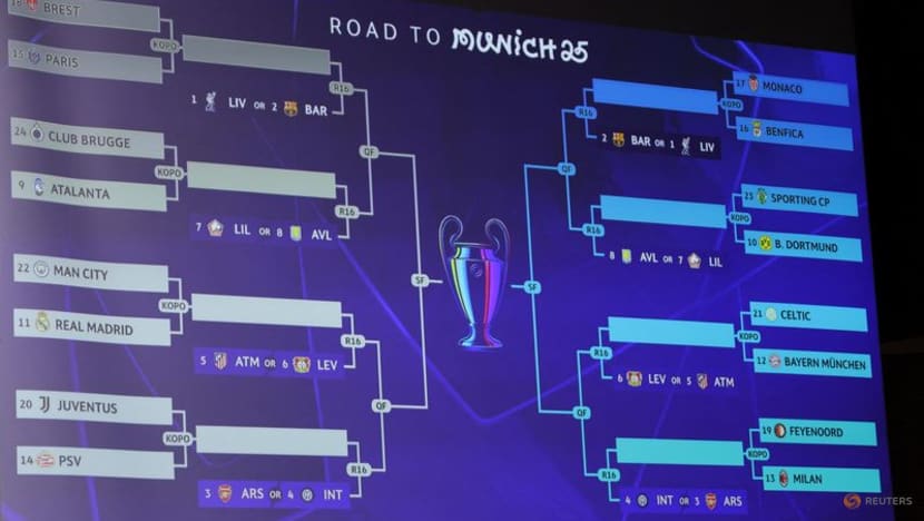 Real Madrid to face Man City in Champions League knockout phase ...