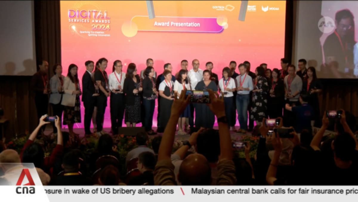 44 awarded for innovative, user-centric and inclusive digital govt services - CNA