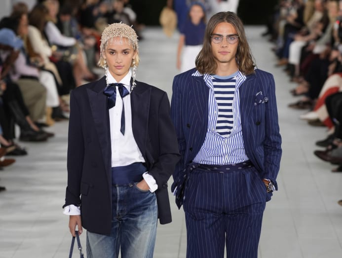 Ralph Lauren draws the fashion crowd to the horsey Hamptons for a ...