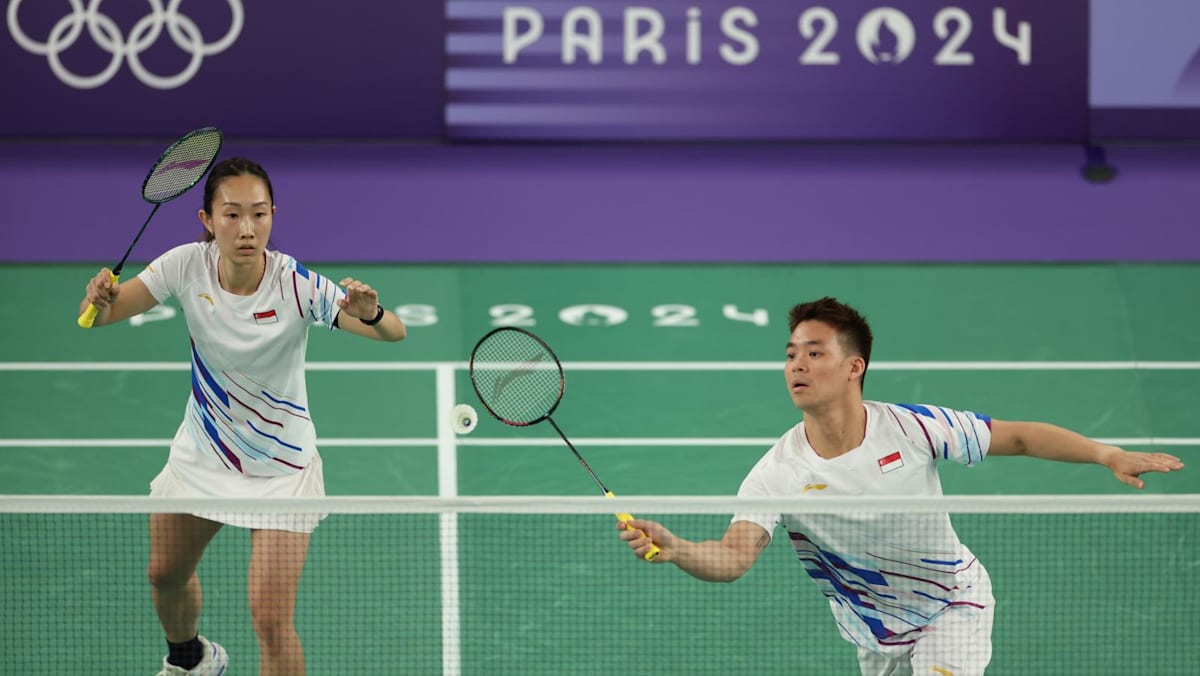 Badminton: Singapore's Terry Hee, Jessica Tan end Paris Olympics ...