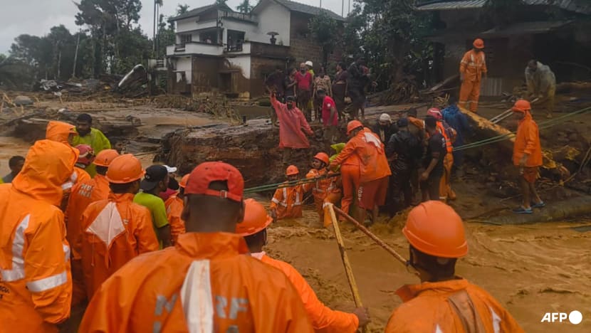 Landslides after heavy rain in India's Kerala kill more than 100, many still trapped - CNA