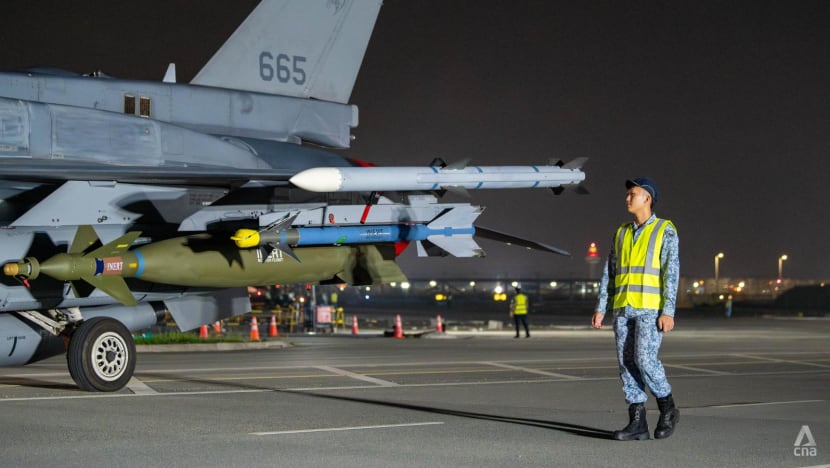 Behind the scenes: How RSAF tows its aircraft to the Singapore Airshow ...