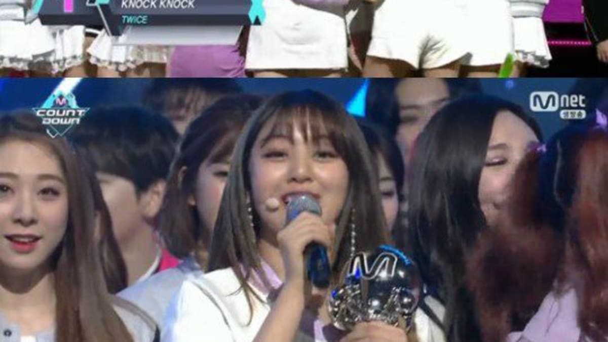 [Video] Twice Wins ′M COUNTDOWN′ Trophy with ′Knock Knock′ - 8days