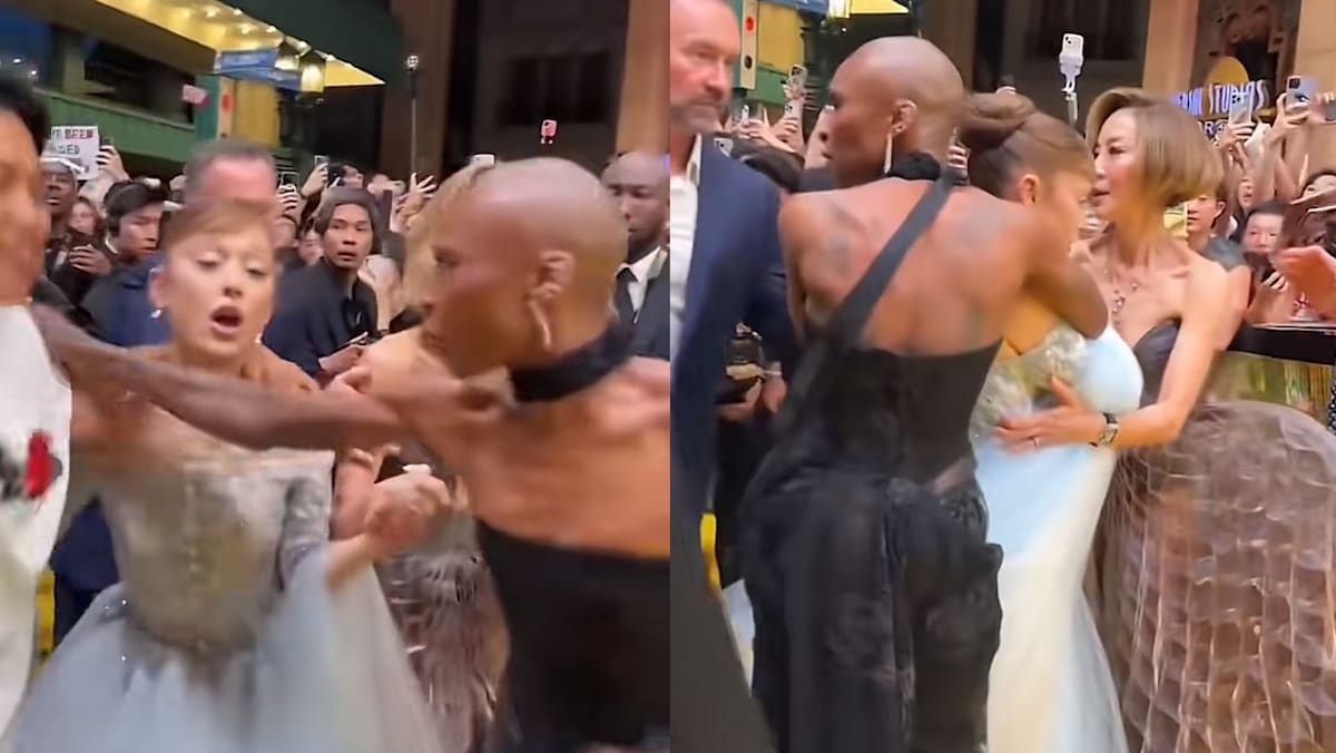 CNA Explains: Ariana Grande rushed by fan at Singapore movie premiere - how is security managed ...