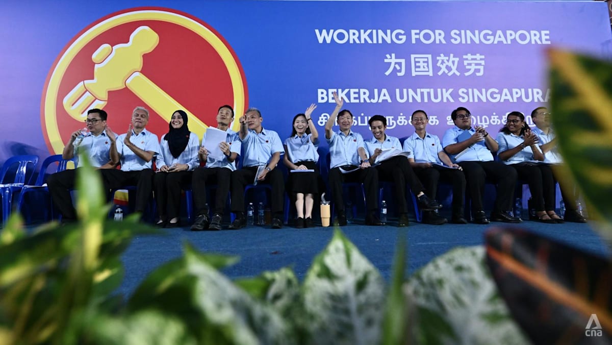 GE2025: WP rally for Tampines GRC at Temasek Junior College - CNA