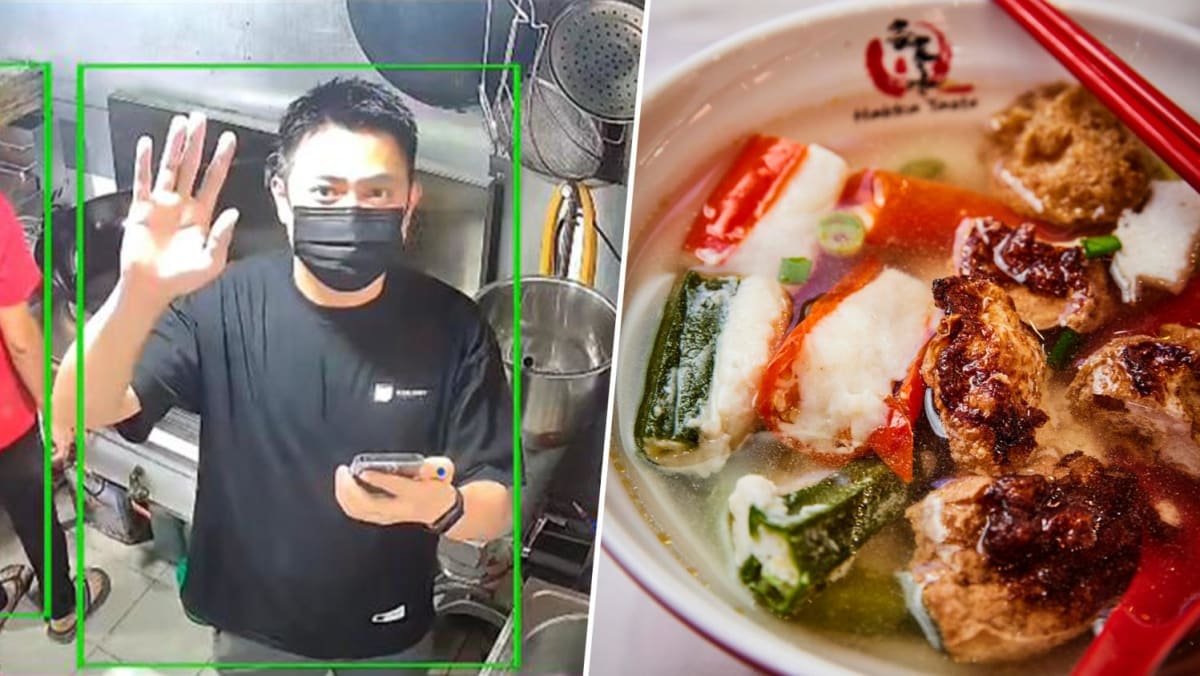 3rd-Gen Hawker Sells Hakka Mee, Yong Tau Foo Under CCTV Supervision By ...