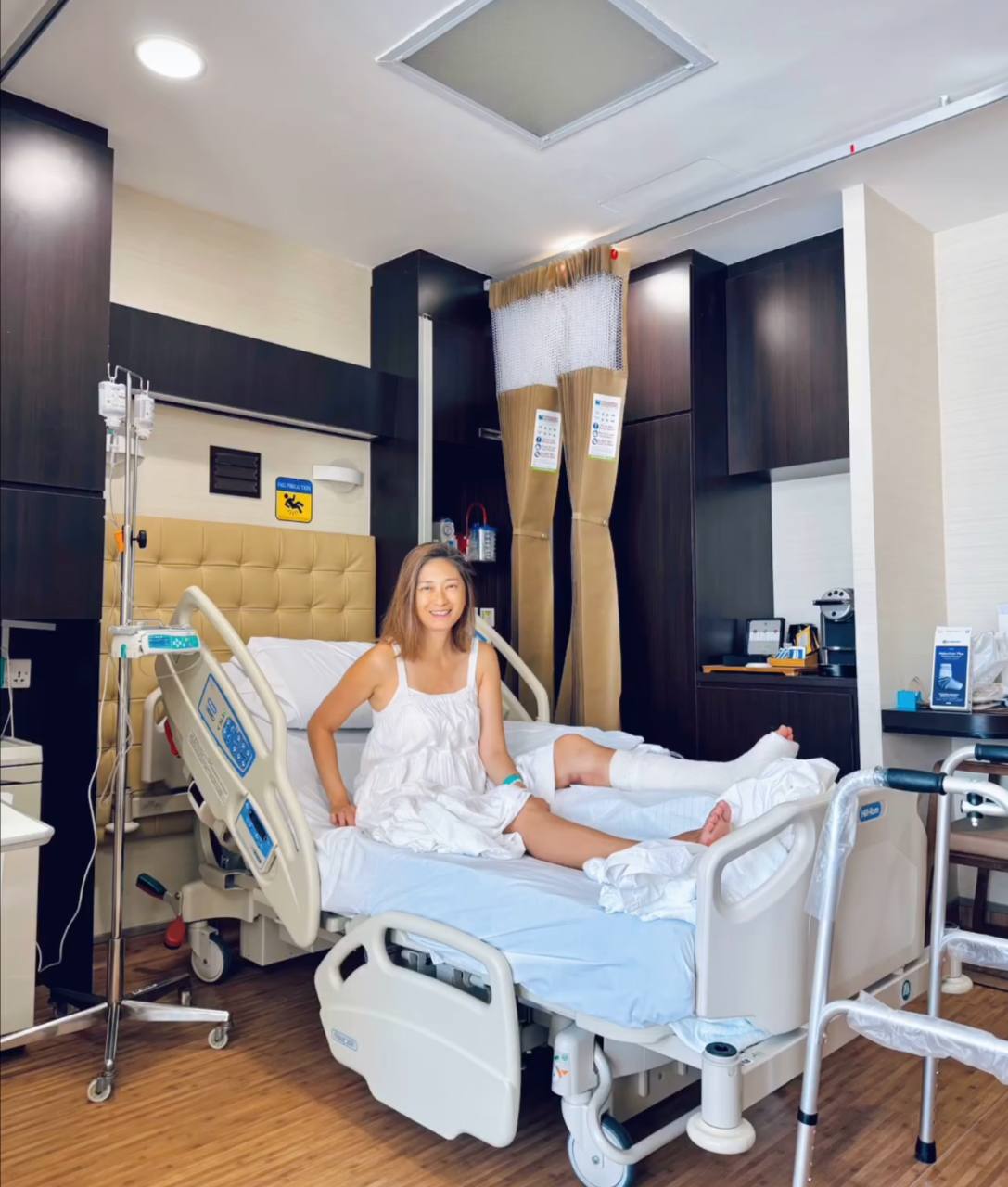 Ex Mediacorp Actress Carole Lin, 52, Fractures Wrist Weeks After ...