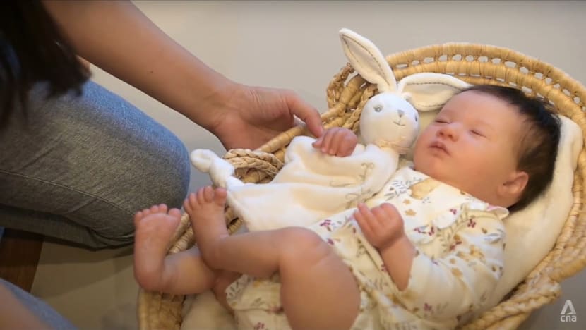 She makes hyper-realistic baby dolls for a living. They go for as much ...