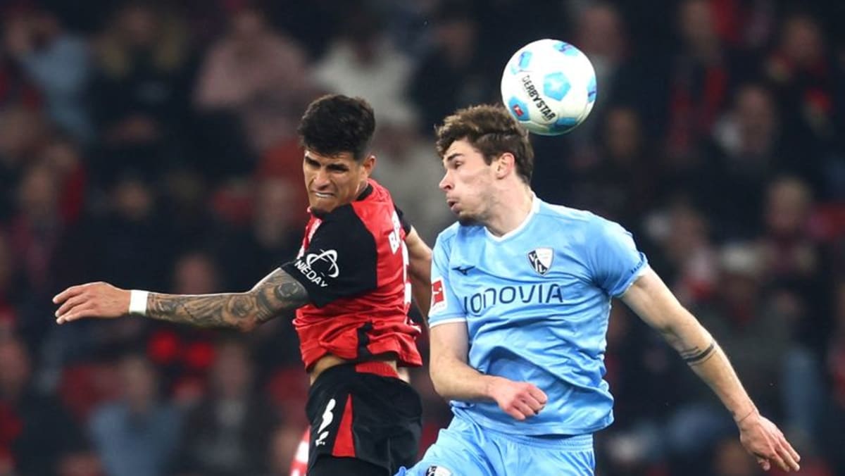 Leverkusen earn 3-1 win over Bochum to cut gap with leaders Bayern - CNA