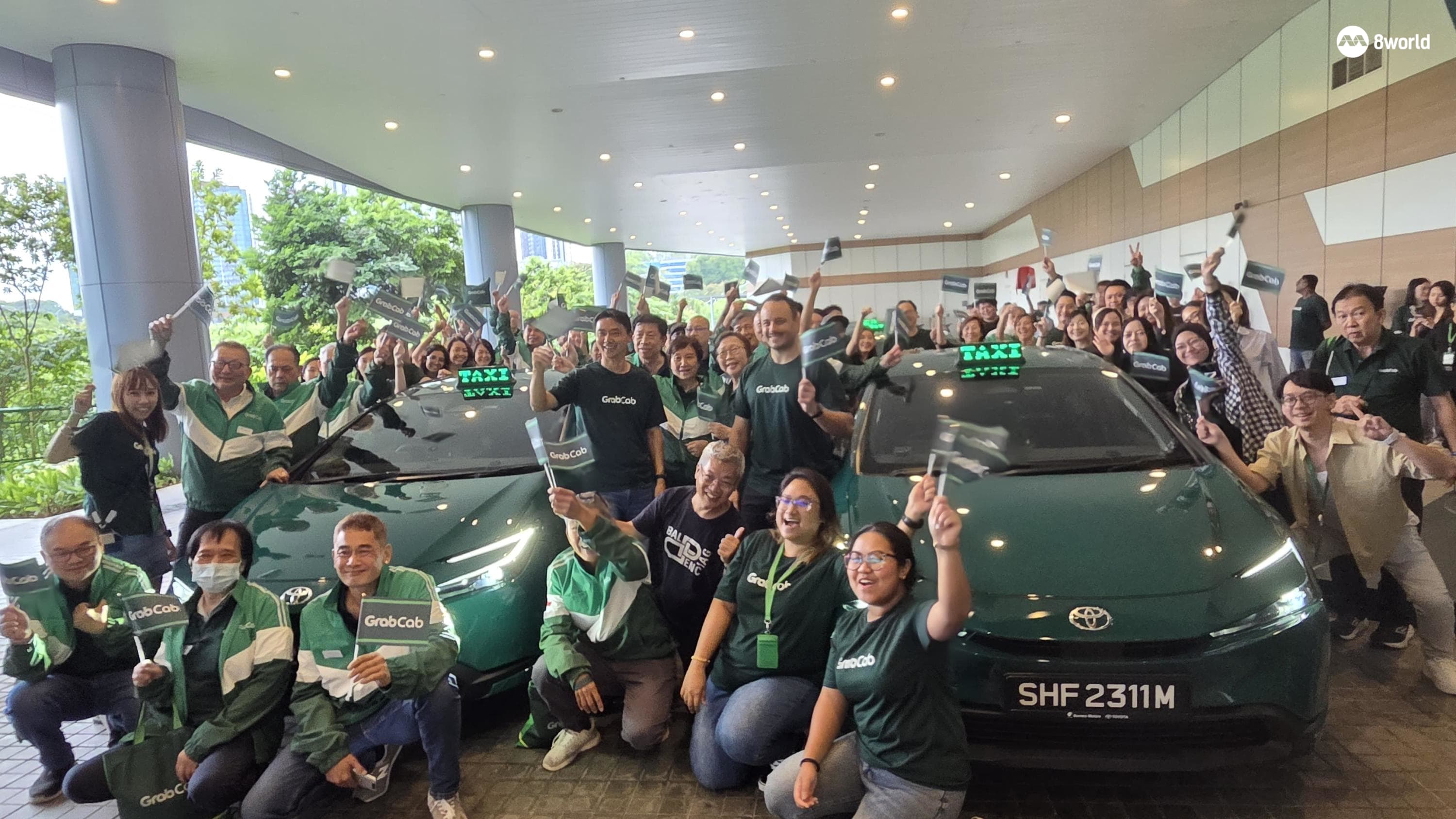 Grab德士今起载客 车资4.60元起跳 - 8world