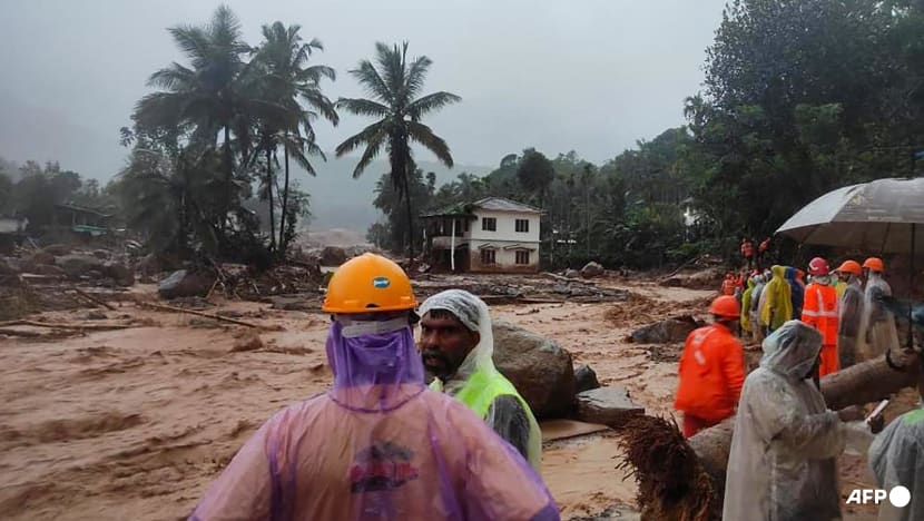 Landslides after heavy rain in India's Kerala kill more than 100, many still trapped - CNA
