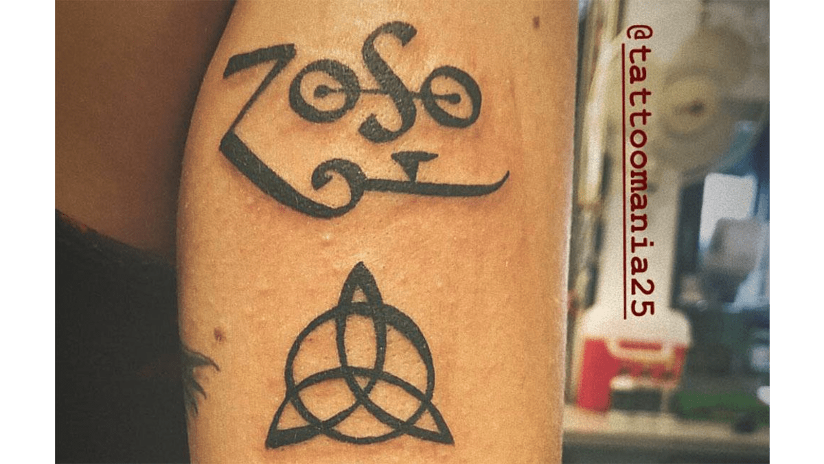 led zeppelin tattoos small