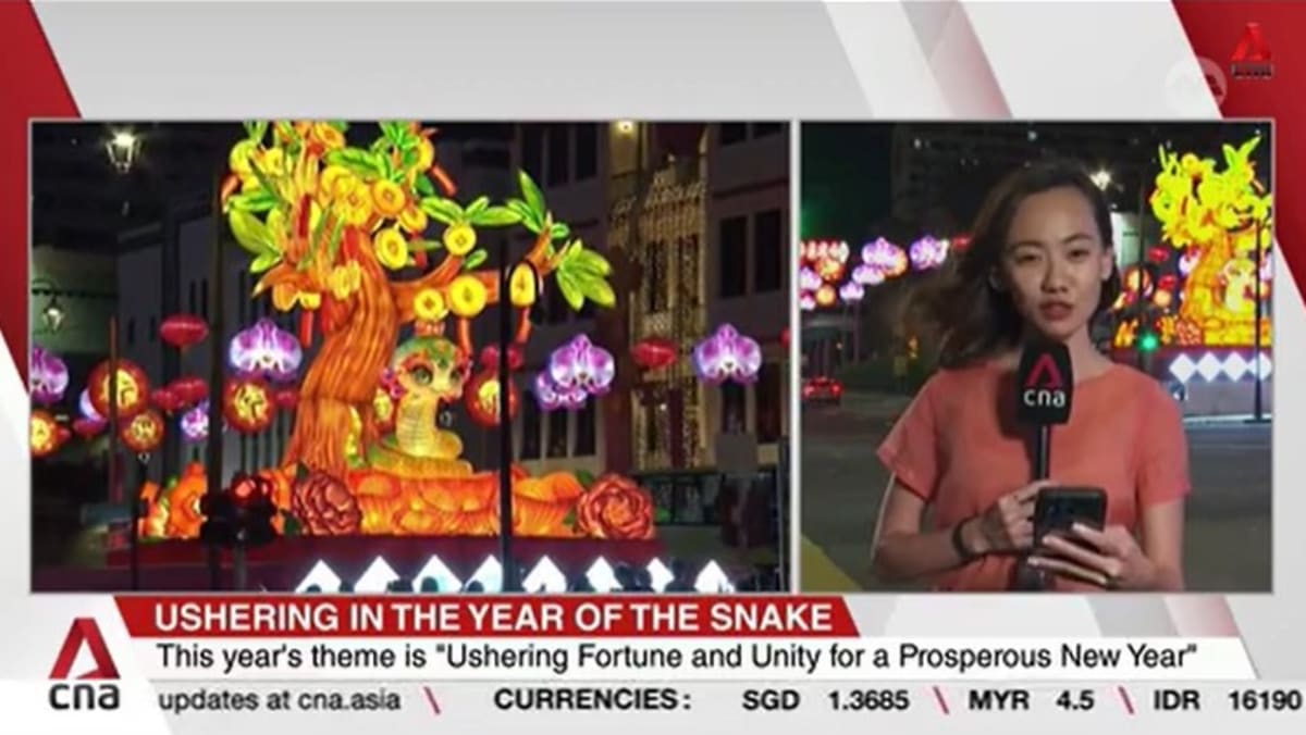 Chinatown light-up marks start of Chinese New Year festivities - CNA