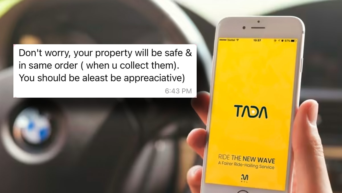 Passenger alleges Tada driver demanded S$100 for 'safeguarding' her ...