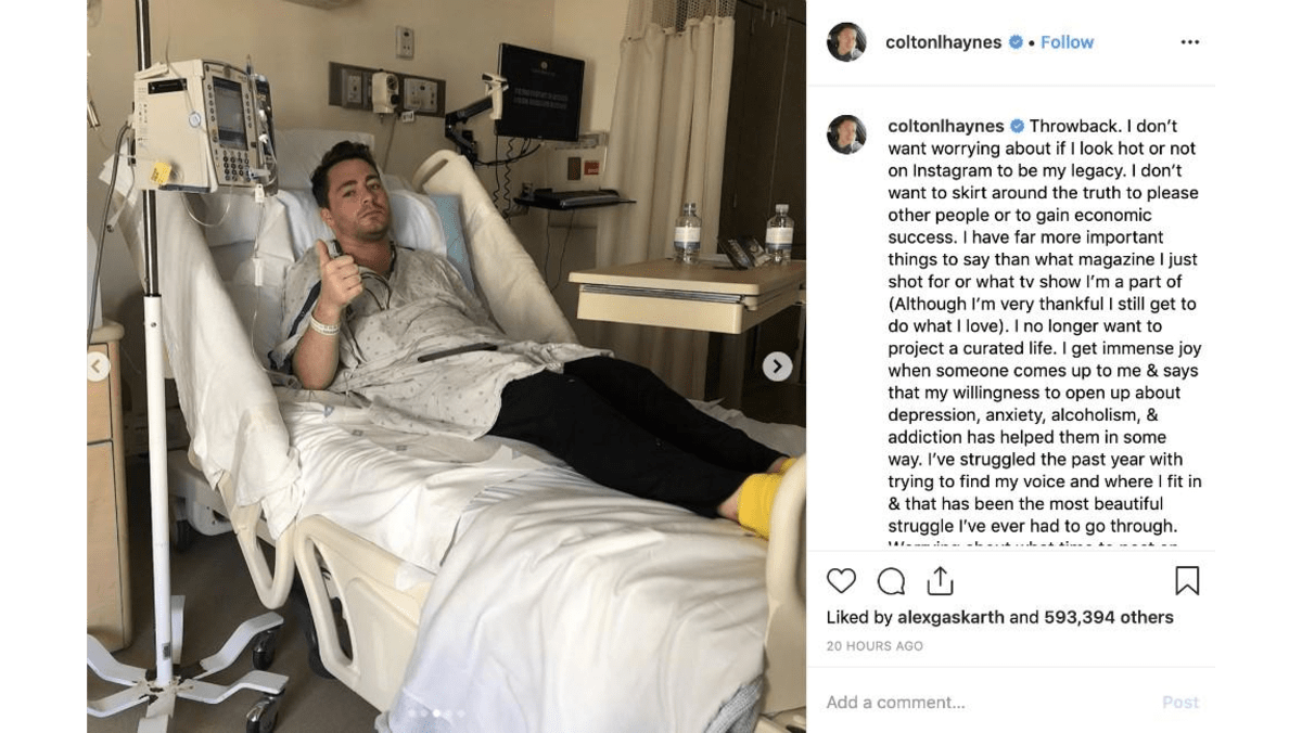 Colton Haynes vows to tell his 'truth' on social media - 8days