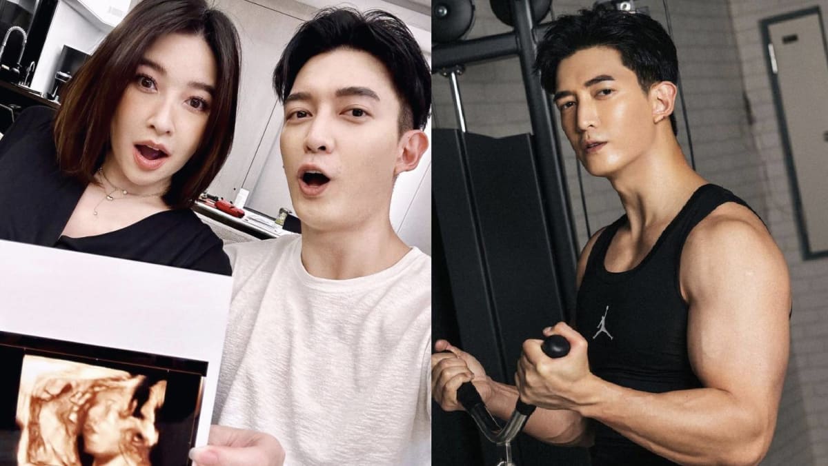 This Taiwanese actor had to use his pregnant wife’s belly support belt ...