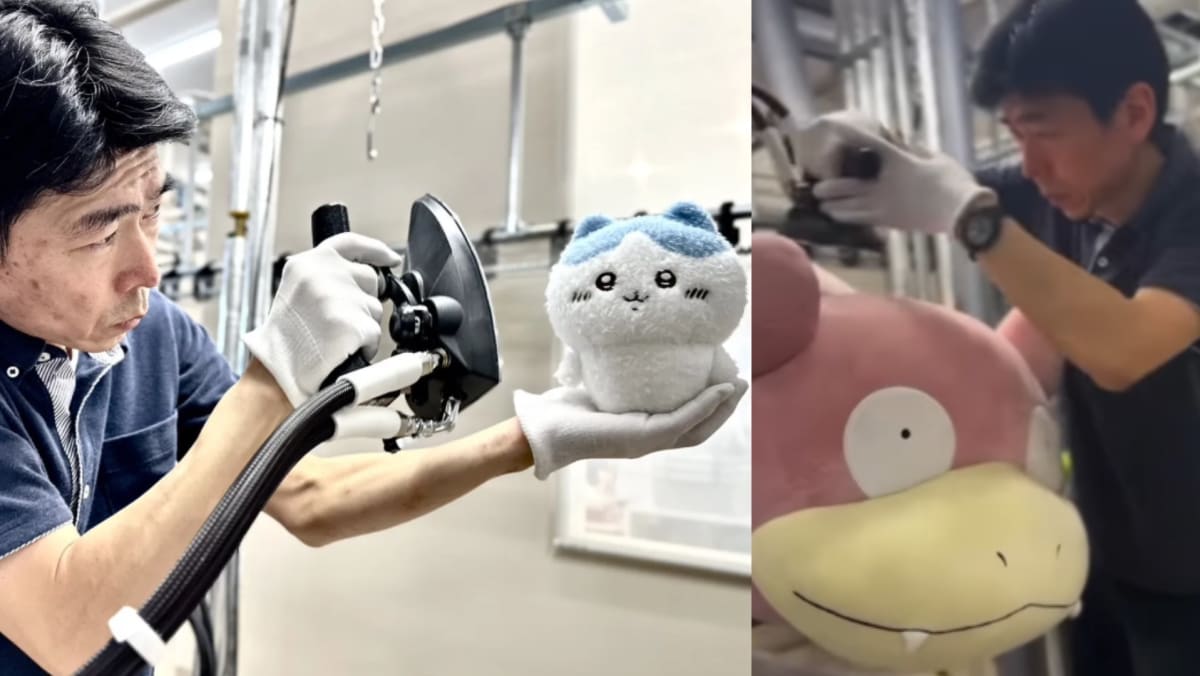 Soft toy cleaning service in Japan becomes a hit on the internet - CNA ...