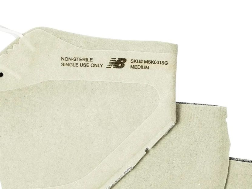 We Tried This Unique New Balance Face Mask Made From Sneaker Materials ...