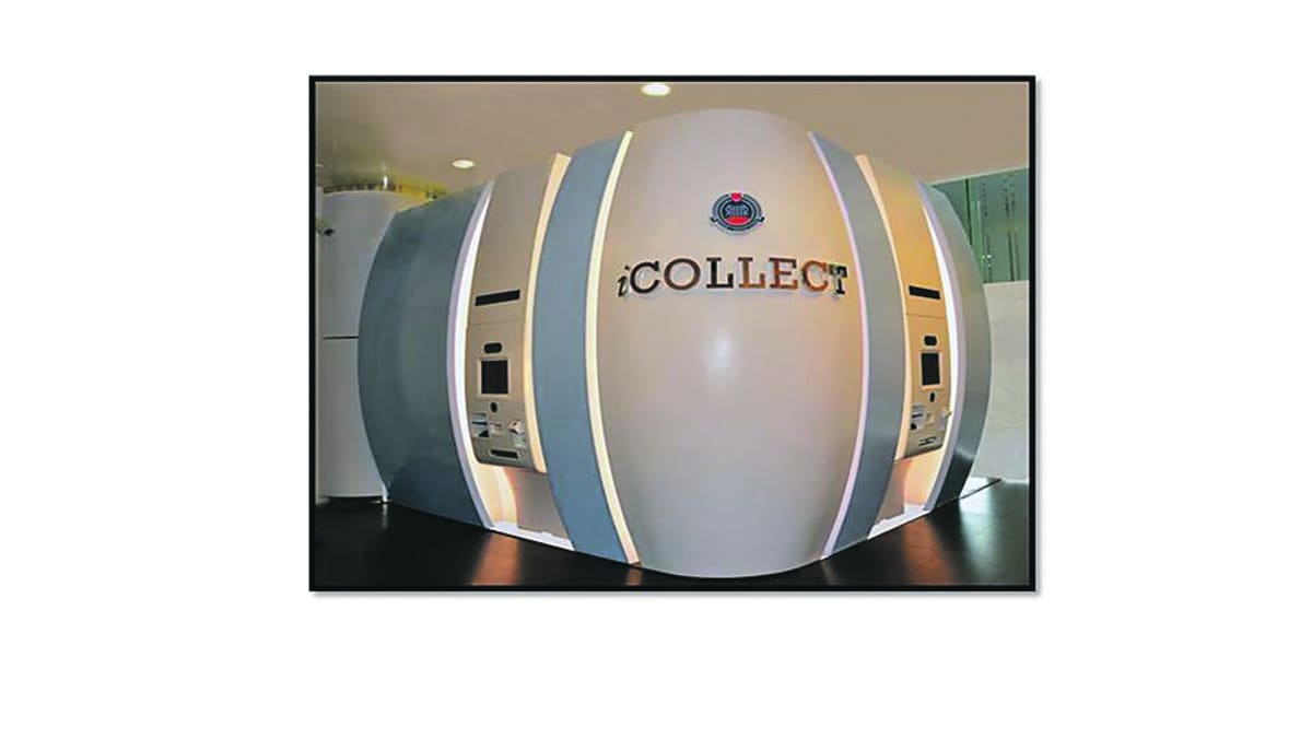 New self-collection passport machines at ICA - TODAY