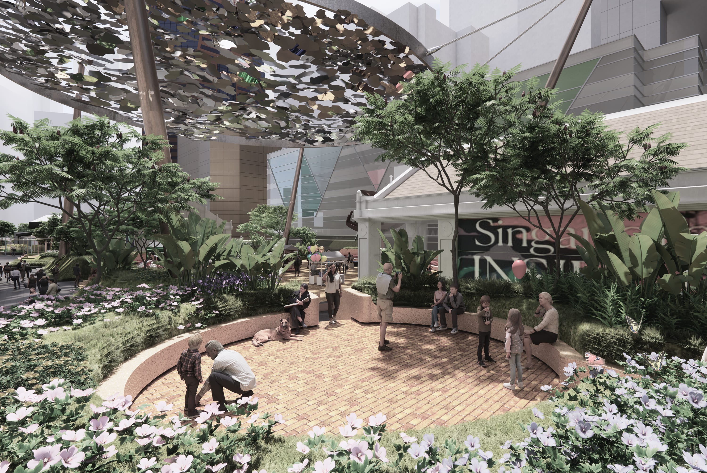 莱佛士坊公园后年动工改造 最迟2028年完工 - 8world