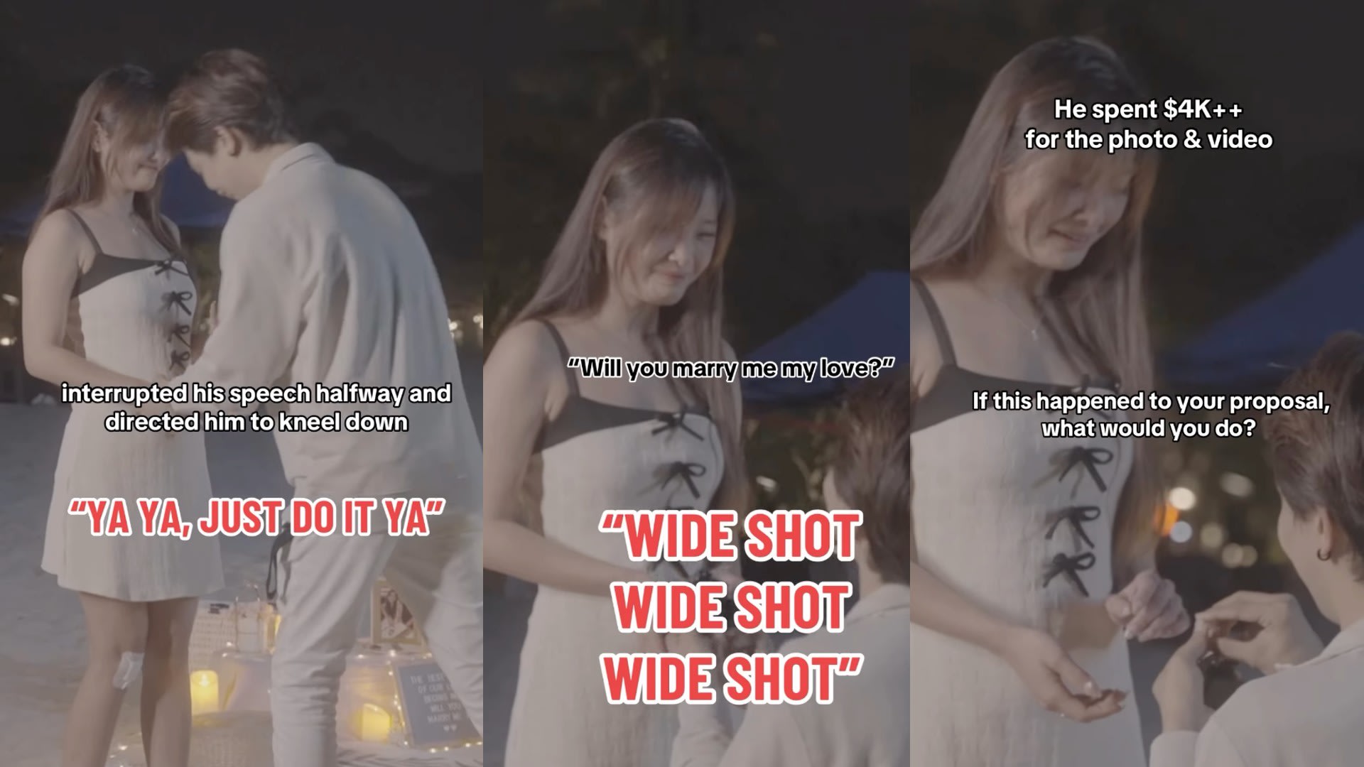 S'pore Influencer’s Proposal Video Ruined By Photog Talking And ...