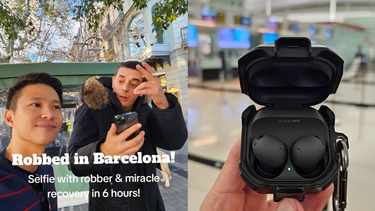 How A S’porean, Who Got Robbed In Barcelona, Used His Wireless Earbuds ...
