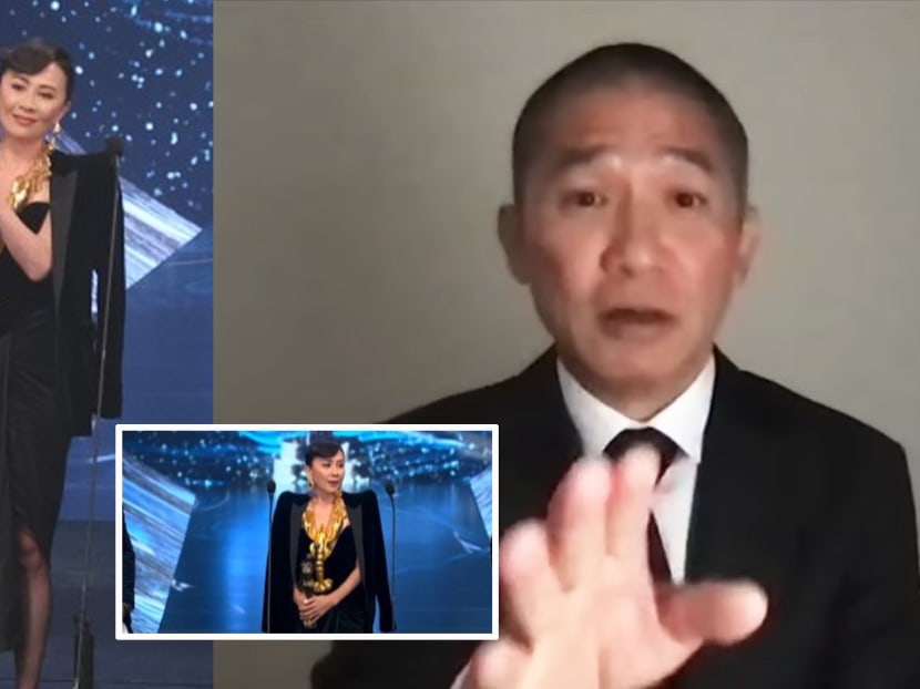 Tony Leung & Carina Lau’s Cute Banter When He Won Best Actor At HK Film ...