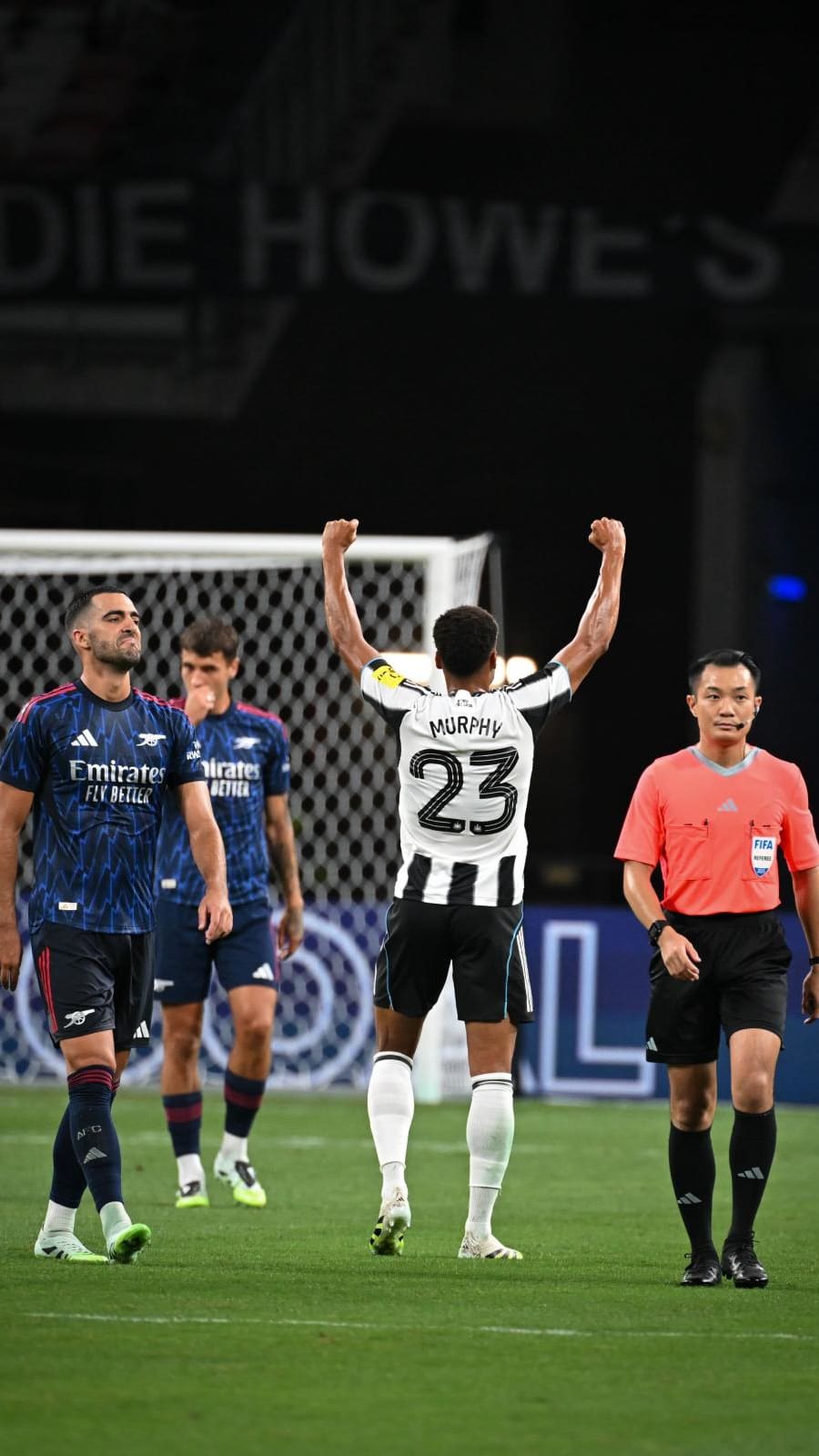 Arsenal beat Newcastle United 3-2 in pre-season friendly in Singapore ...