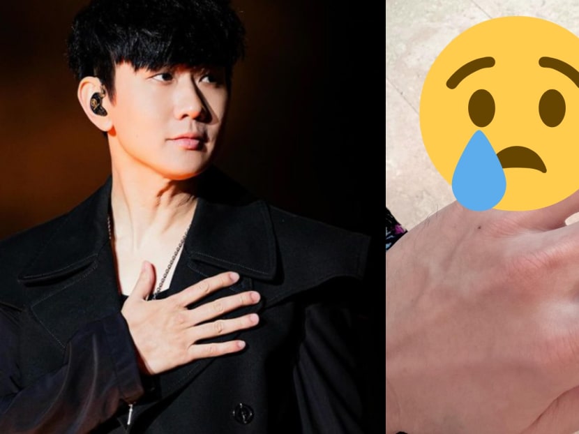 'I wish I had a cooler story to tell': JJ Lin injures pinky finger ...