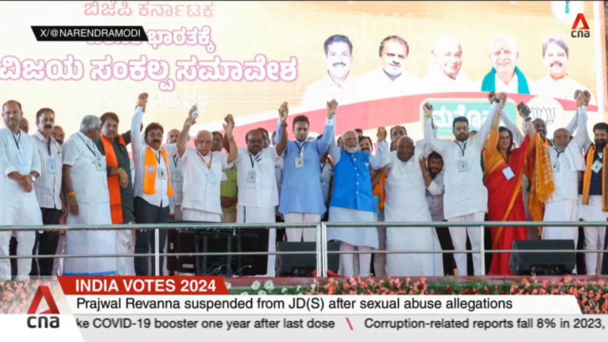 India votes: Prajwal Revanna suspended as MP after sexual abuse ...