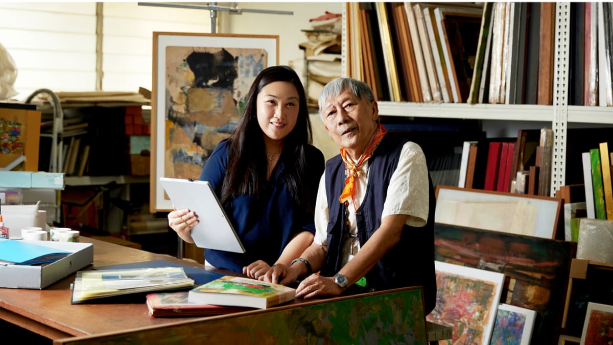 With NFTs and AR, a pioneer Singaporean artist’s daughter is helping ...