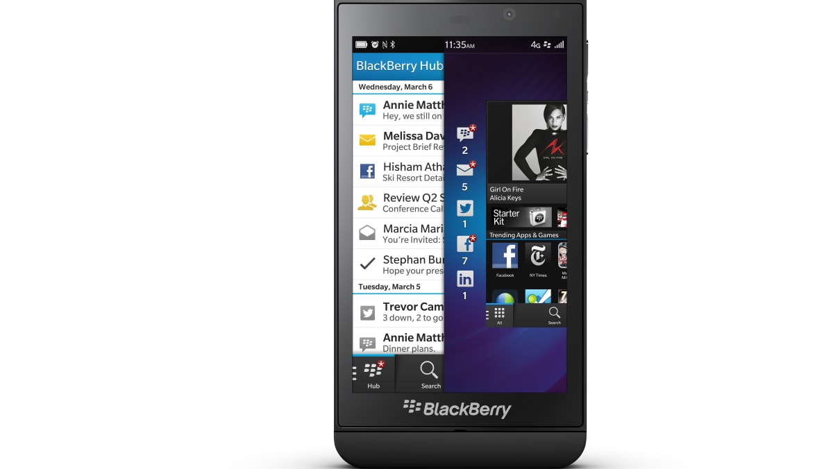 The big smartphone switch: From A to Z10 - TODAY