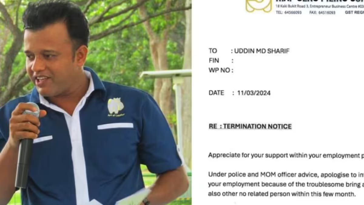 MOM 'did not advise' employer to fire migrant worker harassed by loan ...