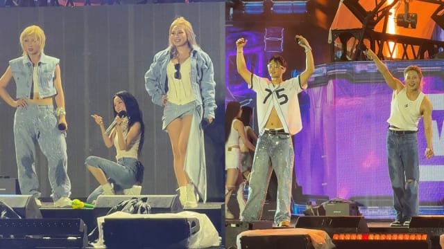 新加坡版“泼水节”嗨爆！2NE1三缺一，SHINee泰民、珉豪WATERBOMB 2025和粉丝们“互喷”！ - vibes by 8world