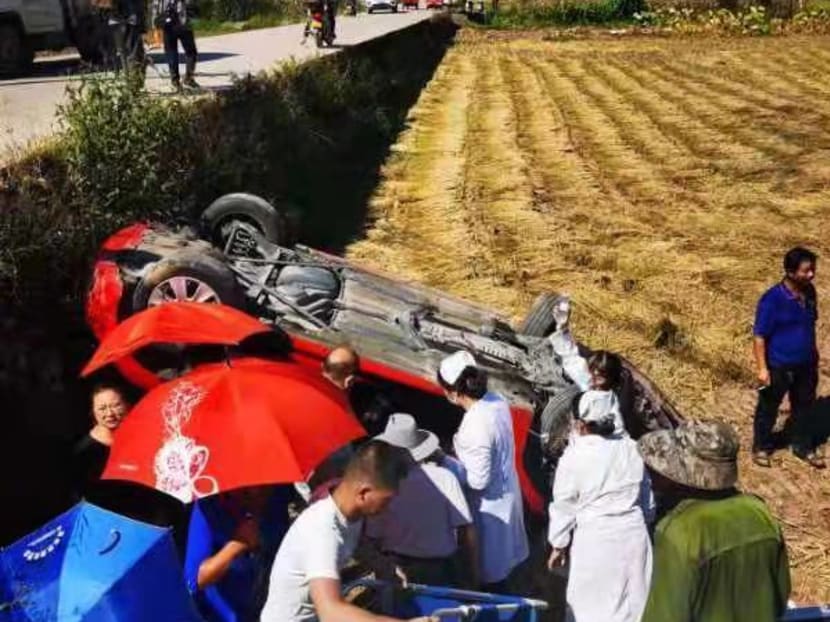 This Chinese Actress Needed 54 Stitches On Her Forehead After The Car ...