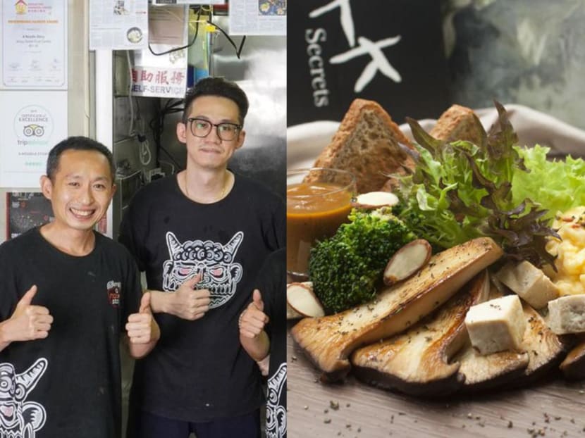 Hawkers behind Michelin Bib Gourmand stall A Noodle Story open toast ...