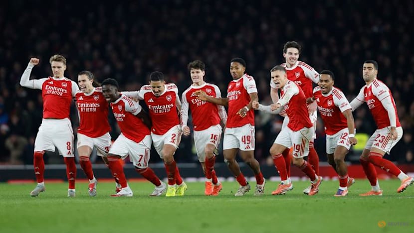 Arsenal beat Palace on penalties to reach League Cup semi-finals - CNA