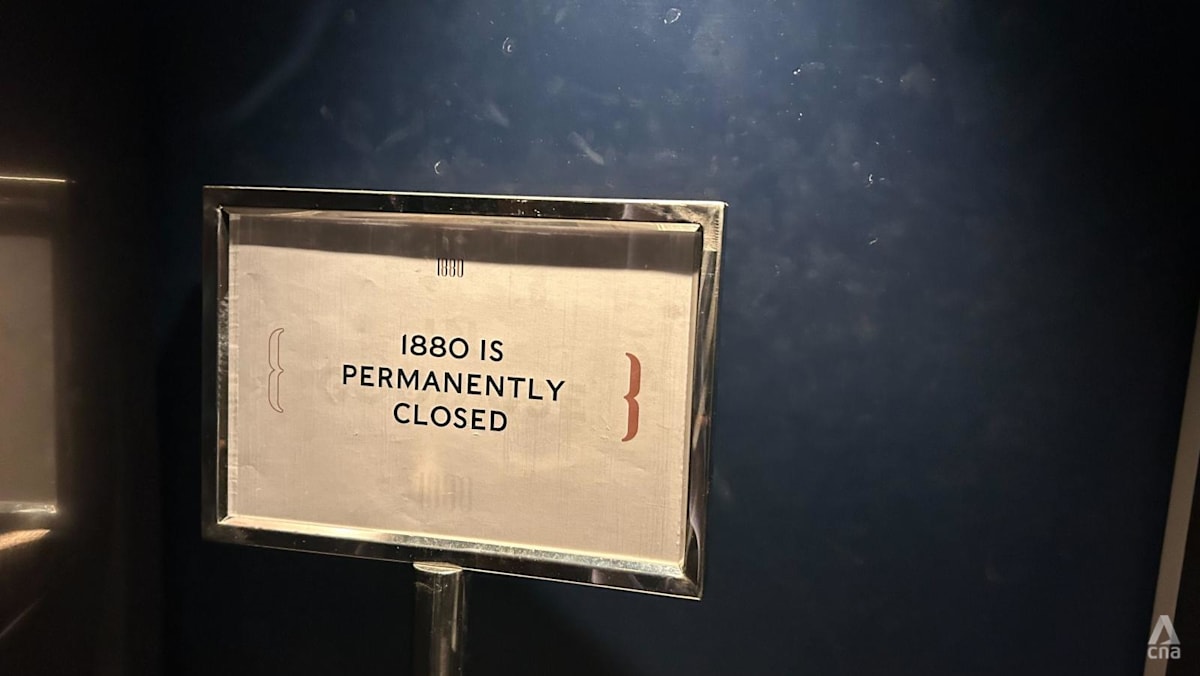 Singapore private club 1880 closes down, says it has no funds to pay ...