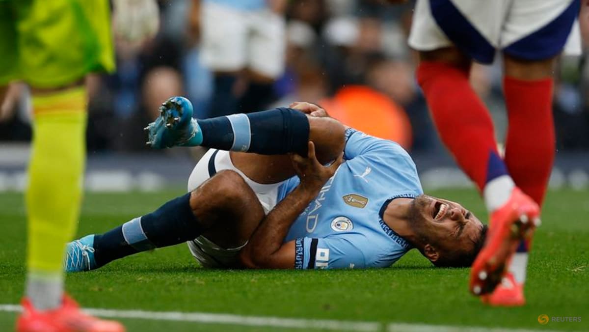 Man City's Rodri suffers knee ligament injury - CNA