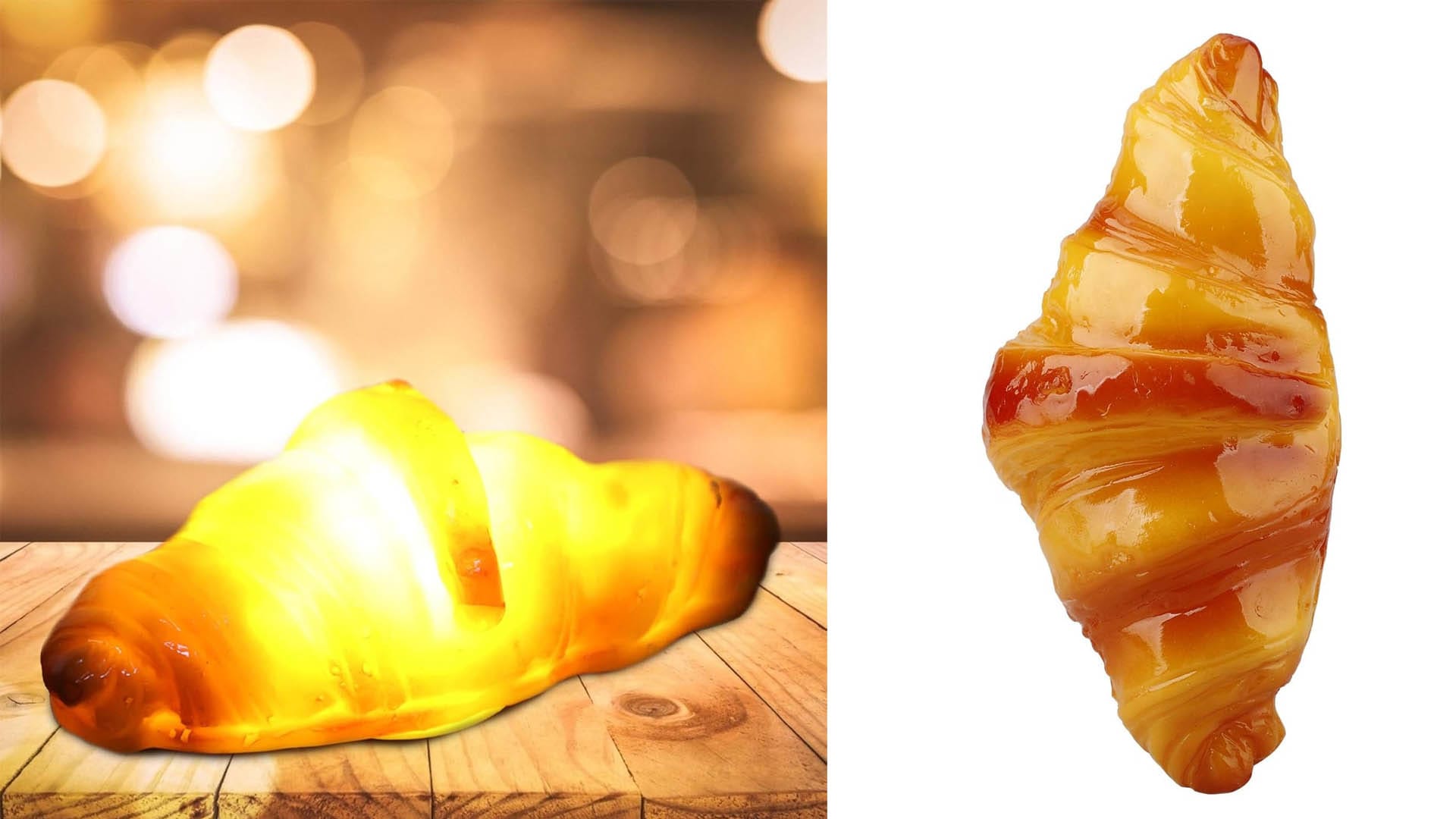 Woman Confirms Her Croissant Lamp Is Actually A Real Croissant After ...