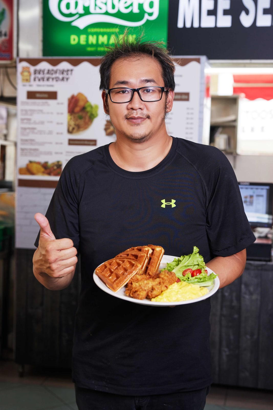 Cafe-Inspired Brunch Fare Including Fried Chicken & Waffles For $8.90 ...