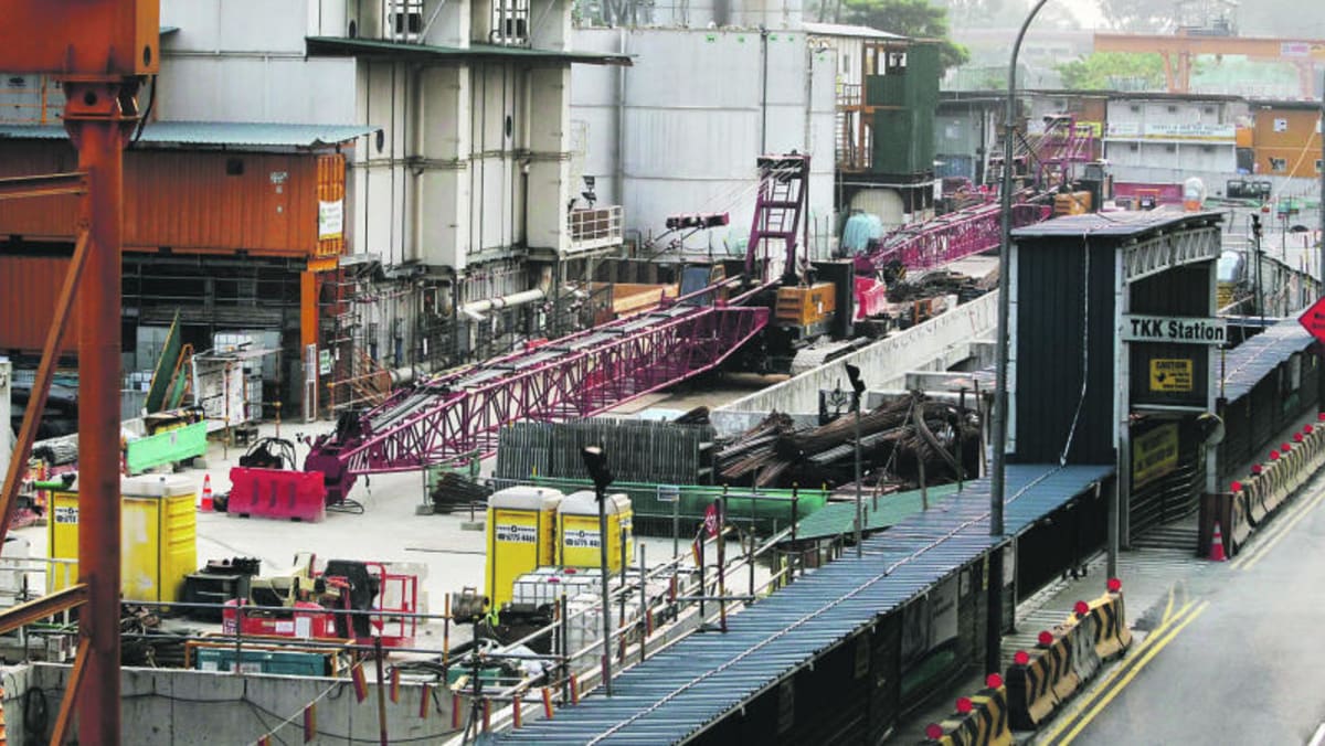 Downtown Line Stage 2 project schedule to be delayed - TODAY