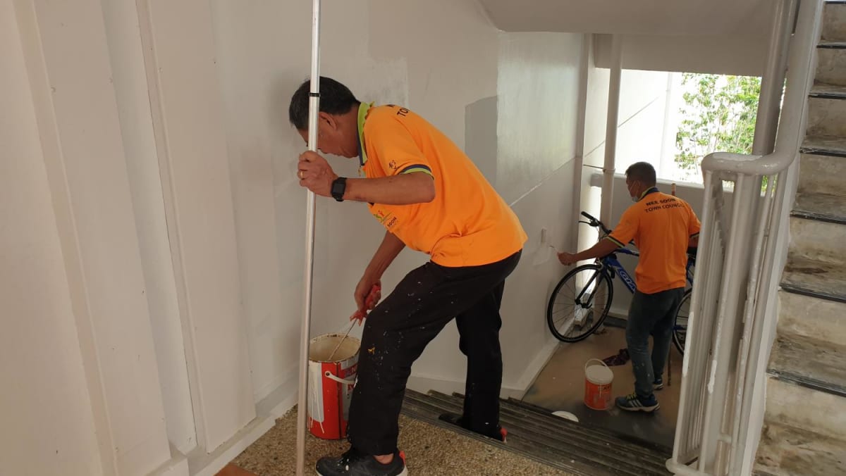 'Bloodstained corridor, pool of blood at stairwell': Neighbours greeted ...