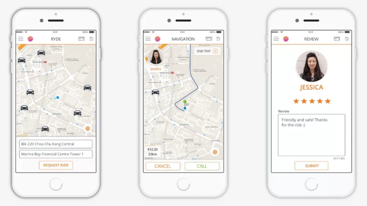 Khidmat kereta sewa RydeX boleh ditempah mulai 2 Mei - BERITA Mediacorp