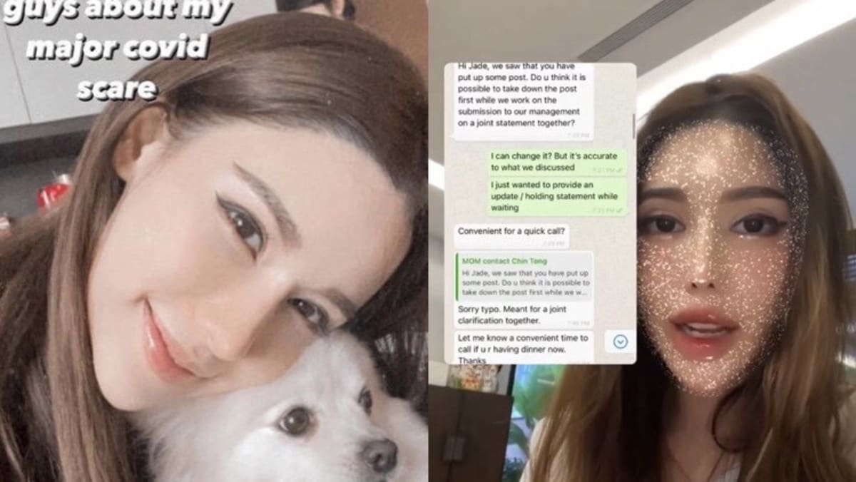 MOM apologises to Jade Rasif, retracts claim that Covid-19 scare ...